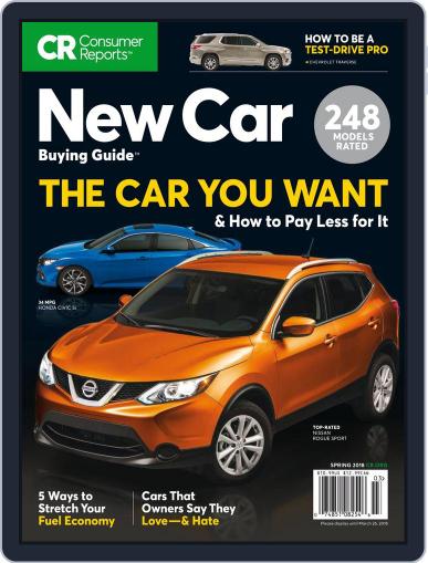 Consumer Reports New Car Buying Guide March 2018 Digital