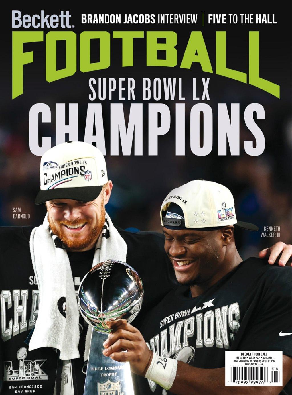 Beckett Football Magazine Subscription Discount | Football Trading ...