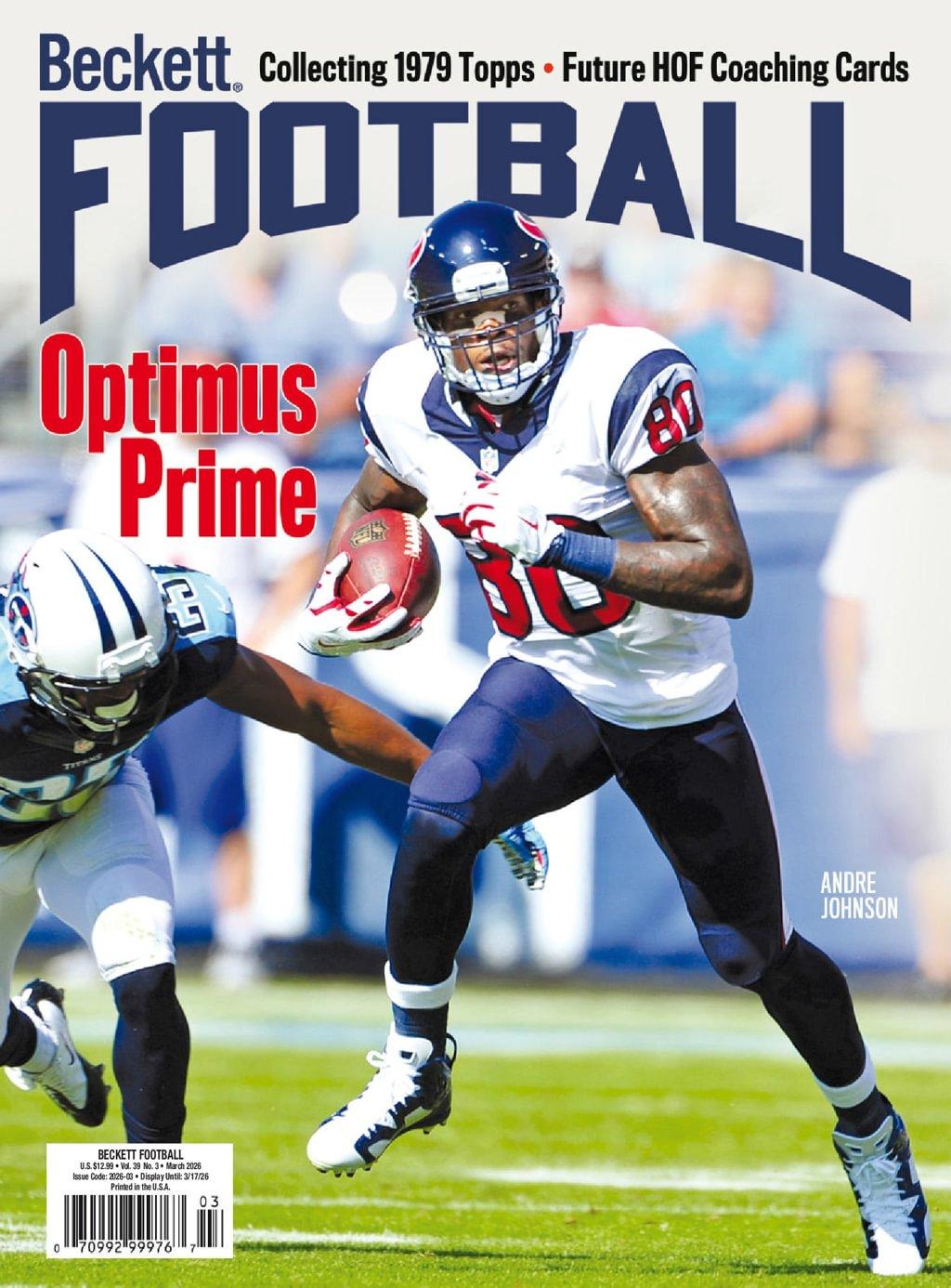 Beckett Football Magazine Subscription Discount | Football Trading ...
