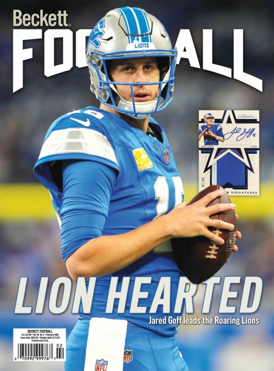 Beckett Football Magazine Subscription Discount | Football Trading ...