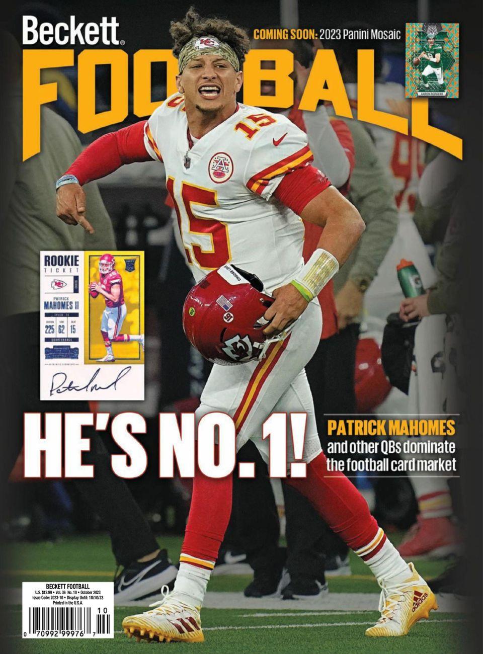 Beckett Football Magazine Subscription Discount | Football Trading ...
