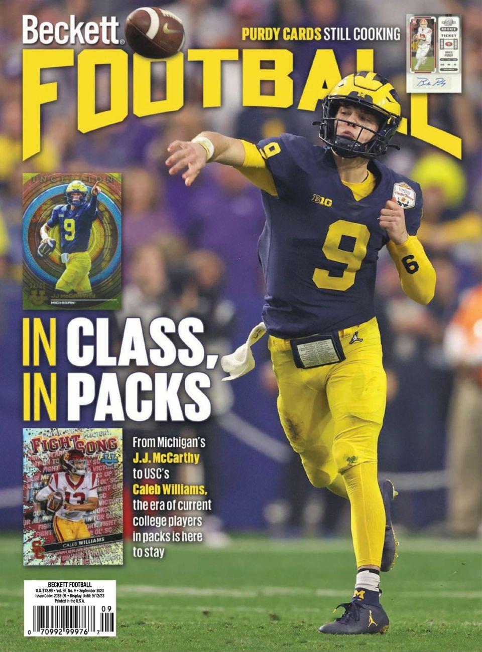 Beckett Football Magazine Subscription Discount | Football Trading ...