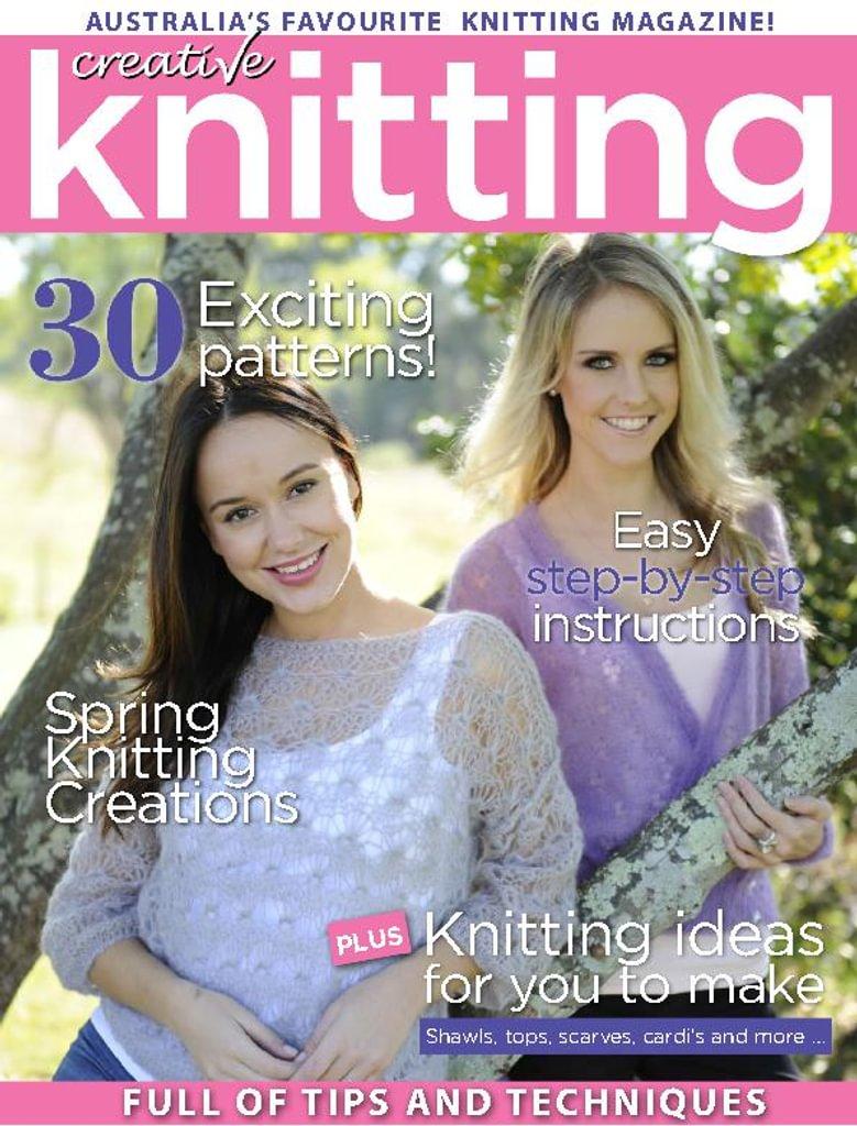 Creative Knitting Magazine Subscription Discount | Knits With a Timeless Twist - DiscountMags.com