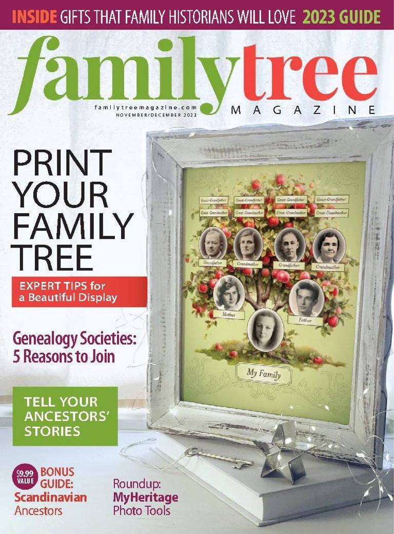 Family Tree Magazine Subscription Discount | The Leading Family History ...