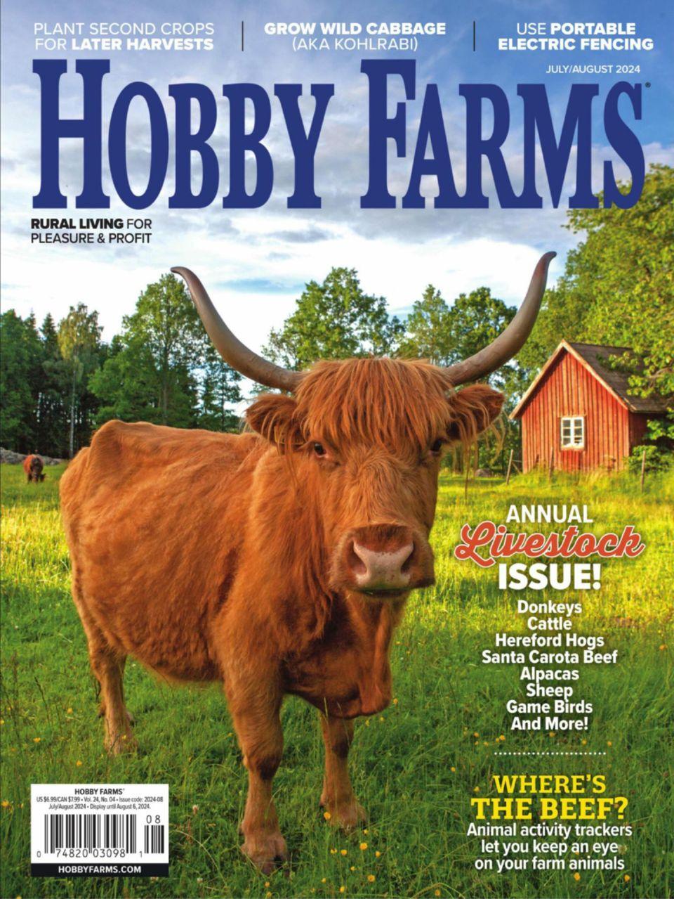 Hobby Farms Magazine Subscription Discount | Rural Living for Pleasure ...