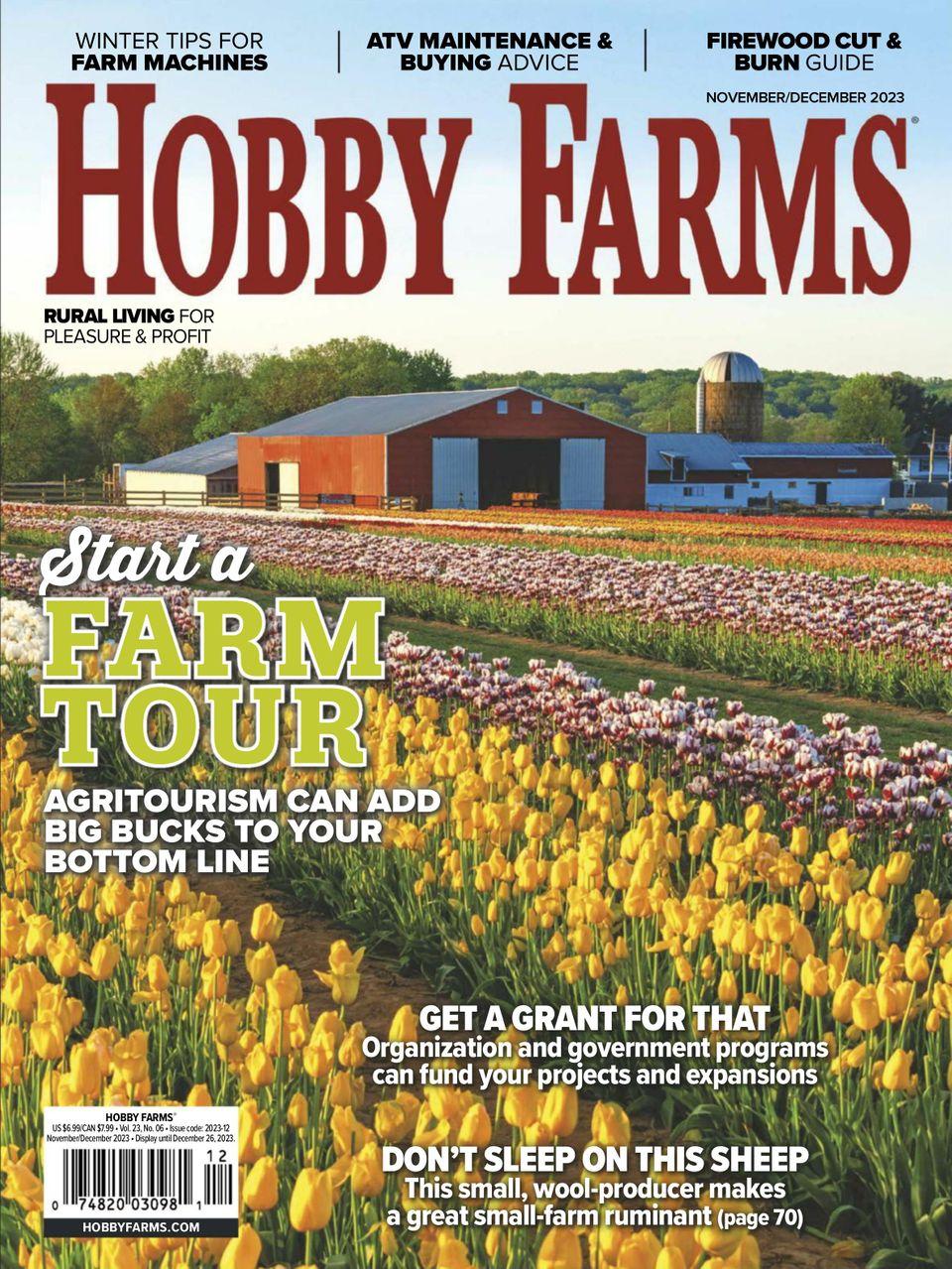 Hobby Farms Magazine Subscription Discount | Rural Living for Pleasure ...