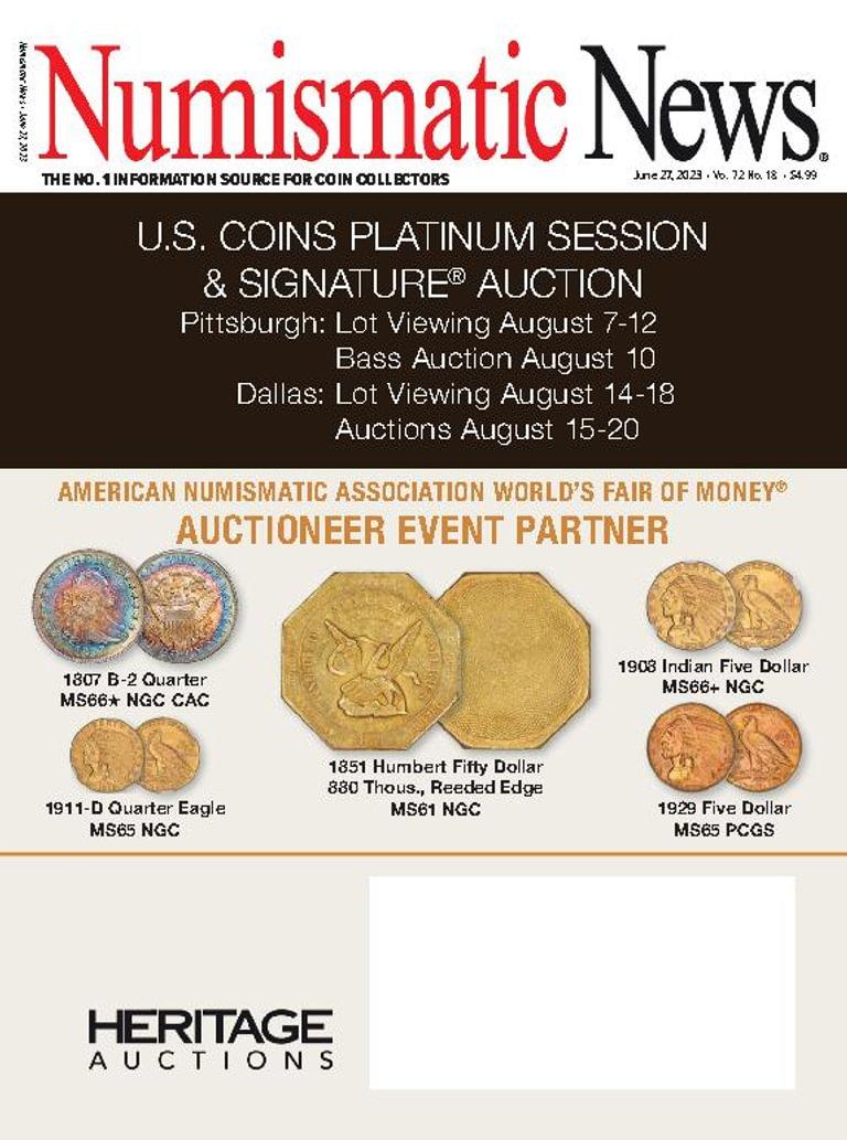 Numismatic Magazine Subscription Discount | Coin and Currency ...