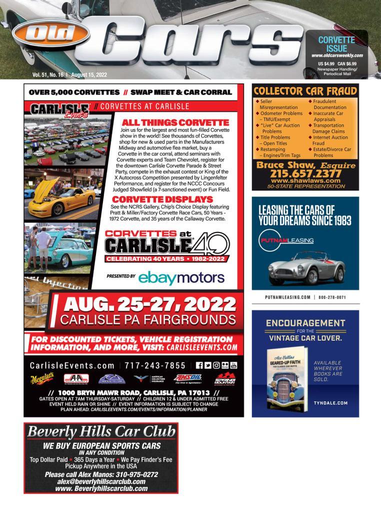 Old Cars Weekly Magazine Subscription Discount | Collectible Automobile ...