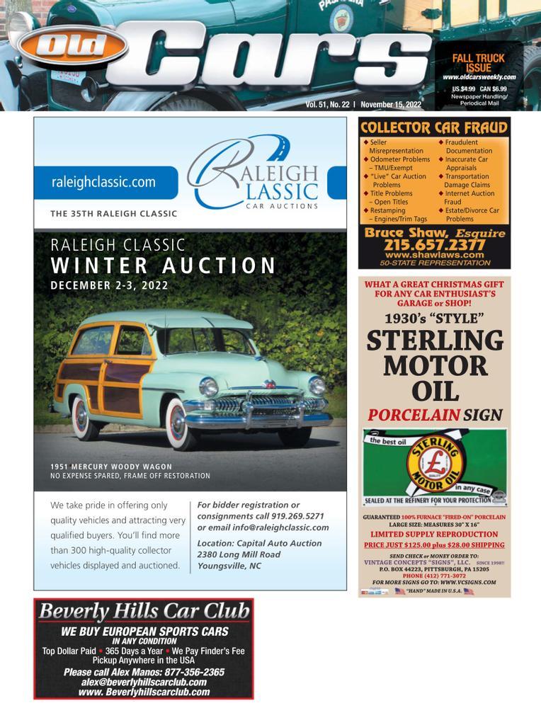 Old Cars Weekly Magazine Subscription Discount | Collectible Automobile ...