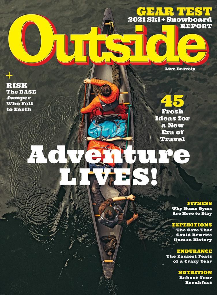 Outside Magazine Subscription Discount | Live Bravely - DiscountMags.com