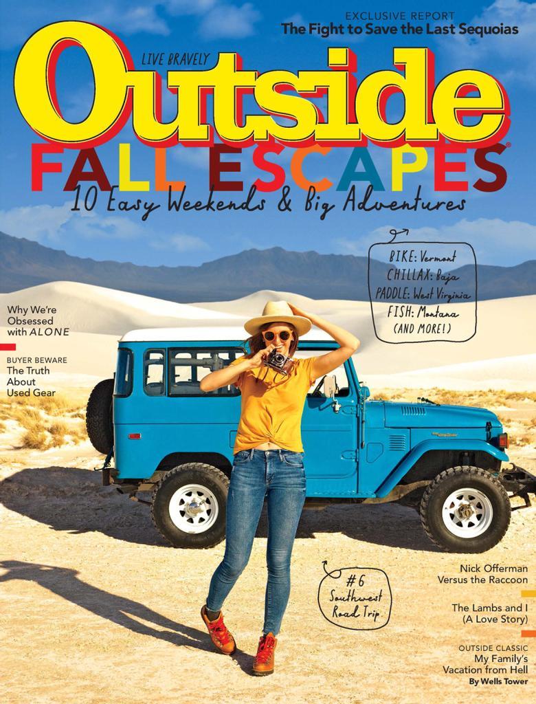 Outside Magazine Subscription Discount | Live Bravely - DiscountMags.com