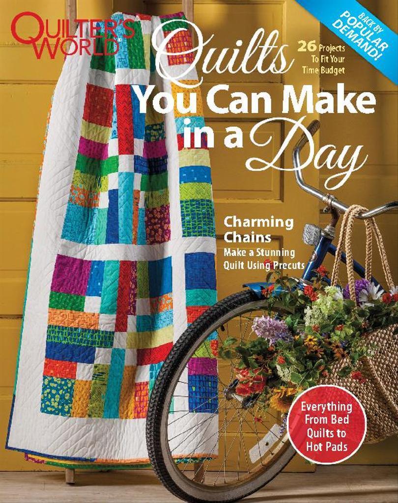 Quilter's World Magazine Subscription Discount | The Magazine for Quilt ...