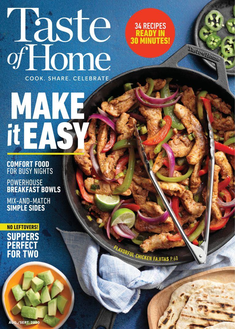 Taste of Home Magazine Subscription Discount | Easy, Delicious Recipes ...