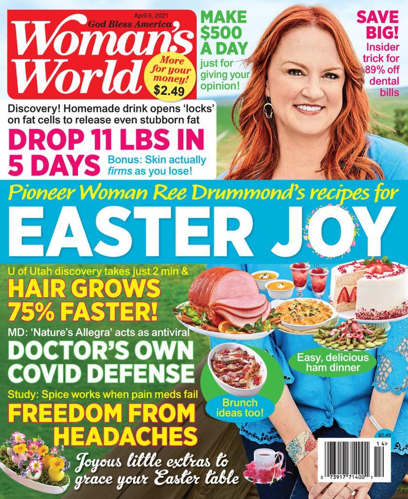 Woman's World Magazine Subscription Discount | A Great Week Made Easy ...