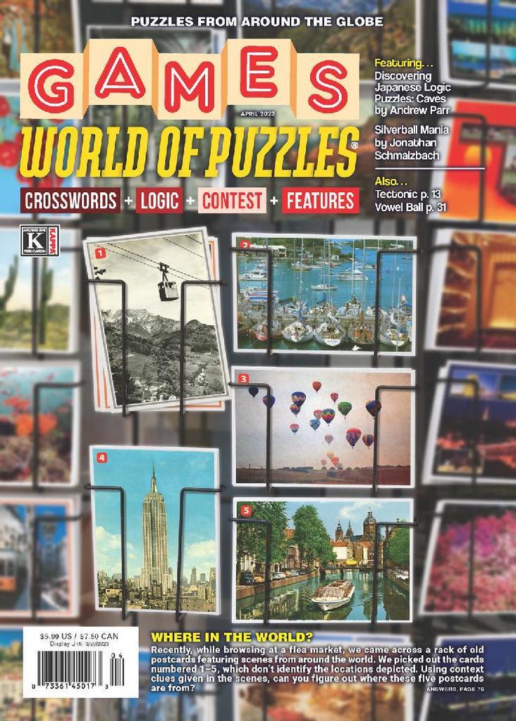 Games World Of Puzzles Magazine Subscription Discount | Fun Puzzles ...