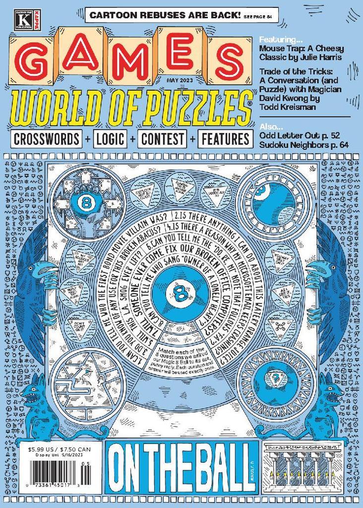 Games World Of Puzzles Magazine Subscription Discount | Fun Puzzles ...