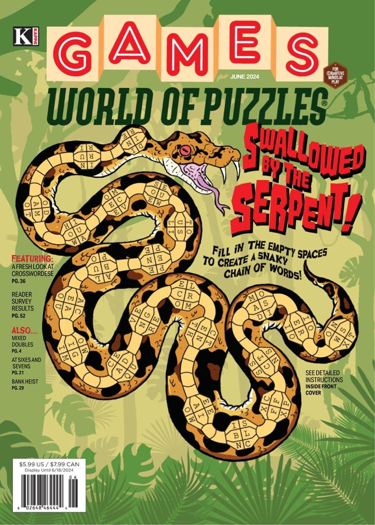 Games World Of Puzzles Magazine Subscription Discount | Fun Puzzles ...