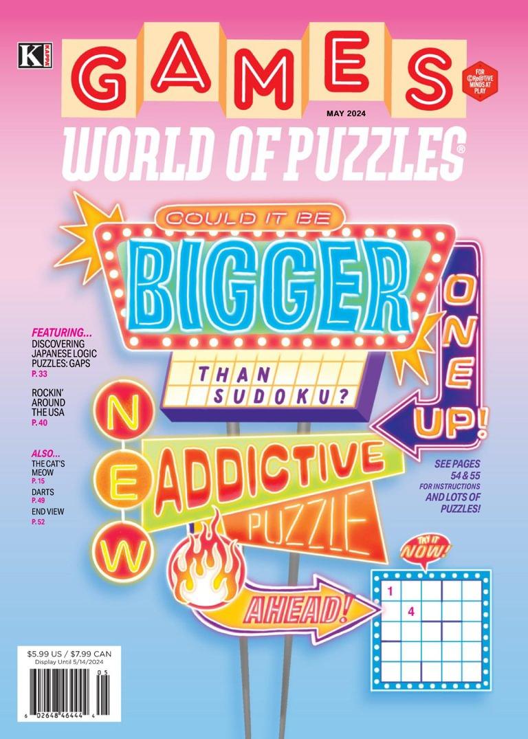 Games World Of Puzzles Magazine Subscription Discount | Fun Puzzles ...