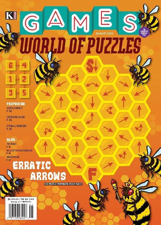 Games World Of Puzzles Magazine Subscription Discount | Fun Puzzles ...