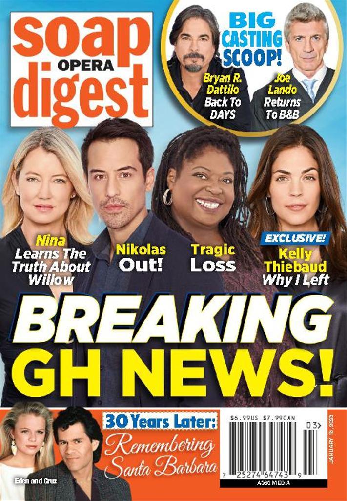 Soap Opera Digest Magazine Subscription Discount | Your #1 Soap Source ...