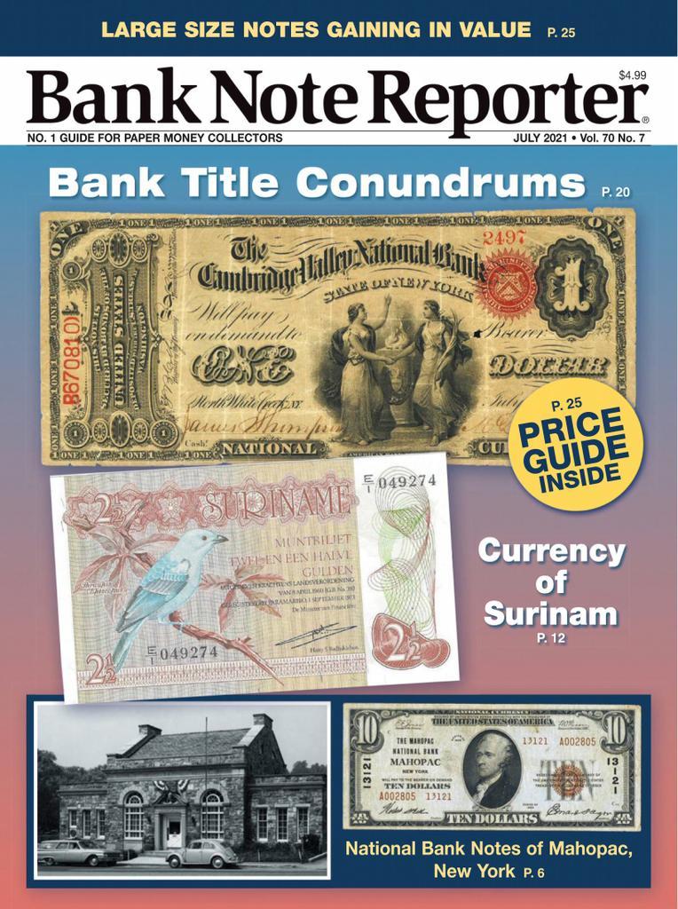 Banknote Reporter Magazine Subscription Discount - DiscountMags.com