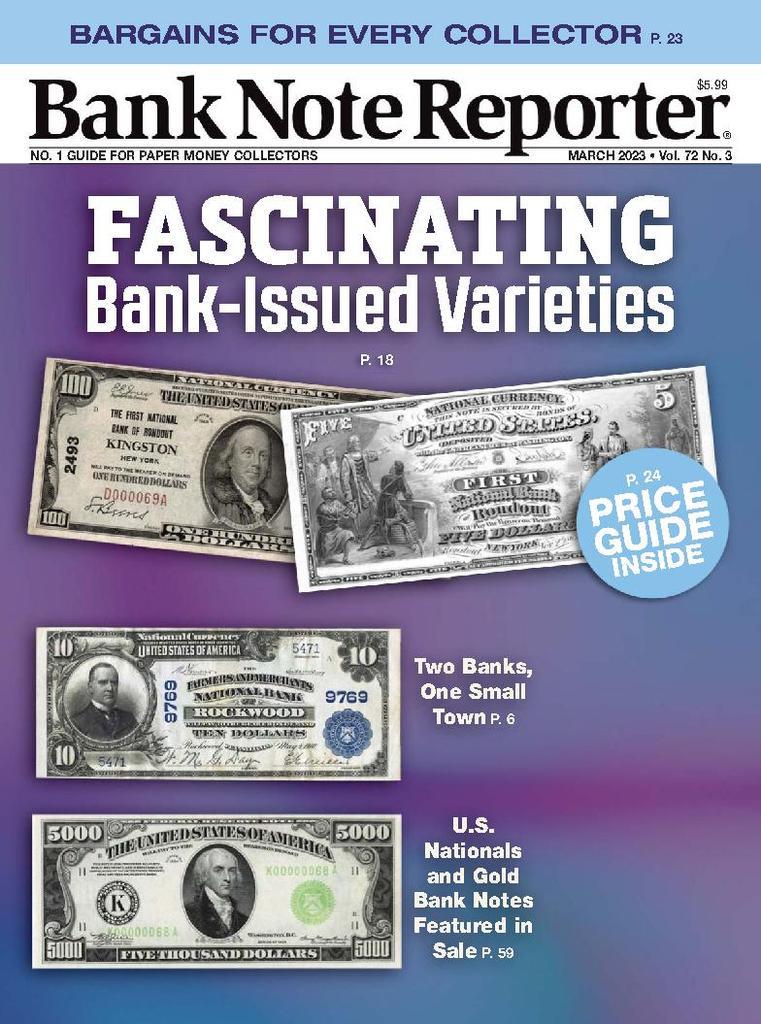 Banknote Reporter Magazine Subscription Discount - DiscountMags.com