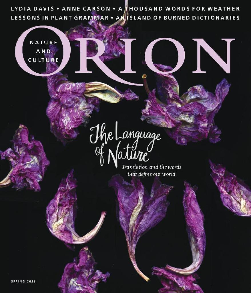 Orion: Exploring the Connection Between Nature and Culture ...