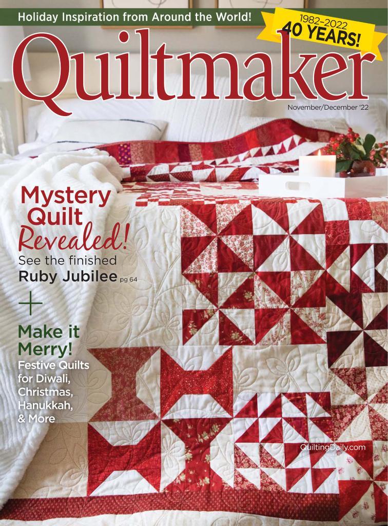 Quiltmaker Magazine Subscription Discount | Quilters TV Newsletter ...