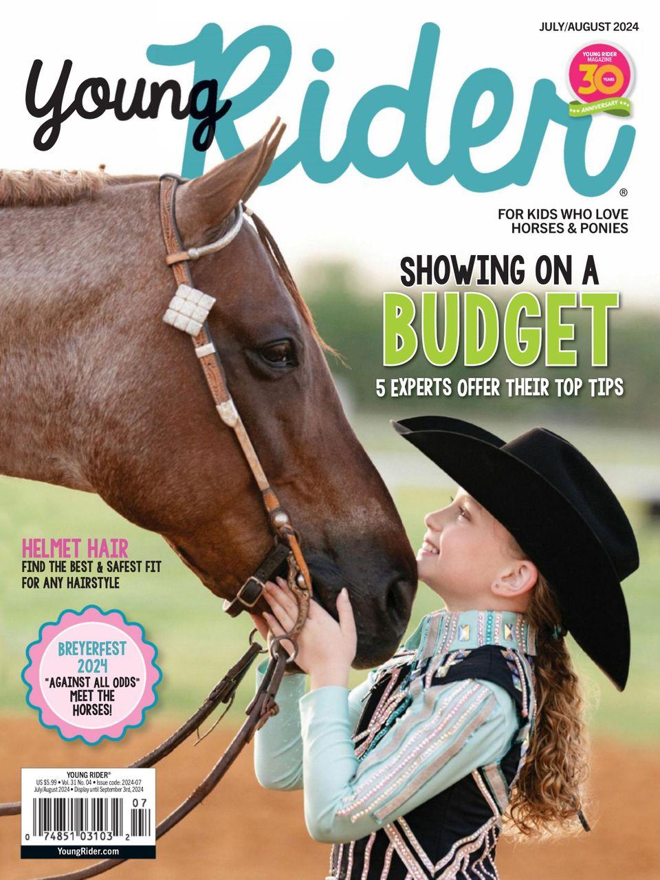 Young Rider Magazine Subscription Discount | For the Young Equestrian ...