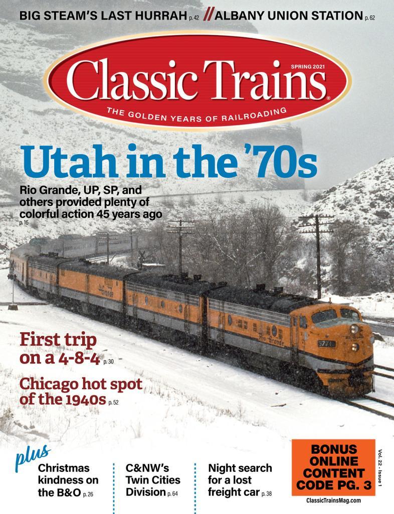 Classic Trains Magazine Subscription Discount - DiscountMags.com