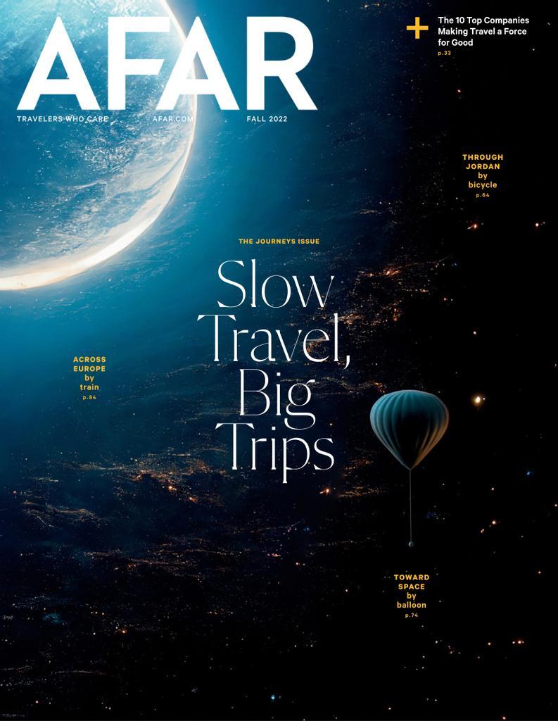Afar Magazine Subscription Discount | The Experiential Travel Guide ...