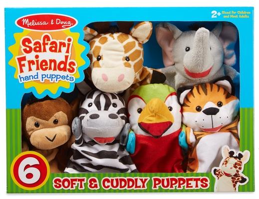 Safari Puppet Set (6 Pc), Other - DiscountMags.com