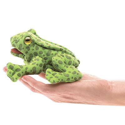 Mini Frog Finger Puppet - Imagination at Your Fingertips - DiscountMags.com