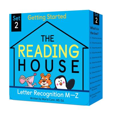 The Reading House Set 2: Letter Recognition M-Z by The Reading House ...