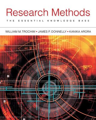 Research Methods: The Essential Knowledge Base by Trochim, Donnelly, Arora Kanika, Paperback ...