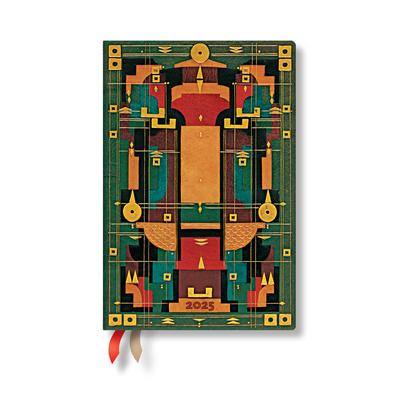 Paperblanks 2025 Weekly Planner Lion Den Sybil Pye Bindings 12-Month ...