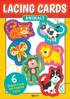 Animals Lacing Cards (Set of 6 Cards), Other - DiscountMags.com