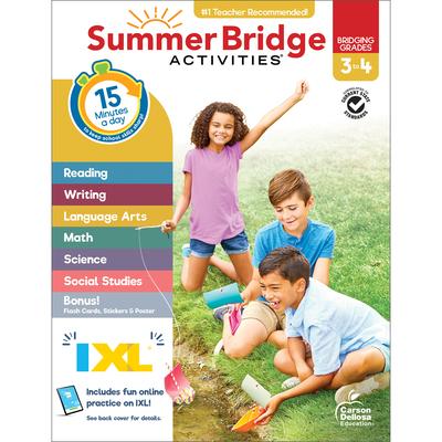 Summer Bridge Activities, Grades 3 - 4 by Summer Bridge Activities ...