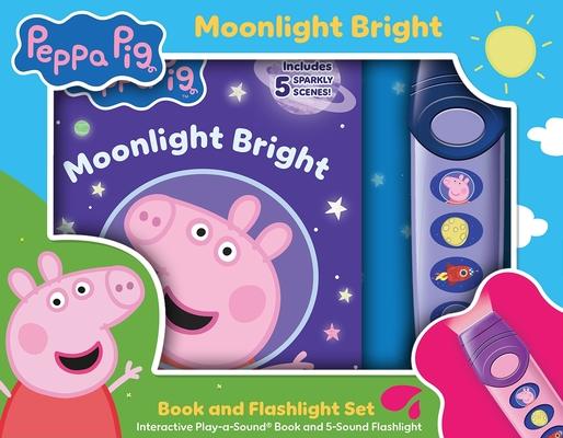 Peppa Pig: Moonlight Bright Book and 5-Sound Flashlight Set [With ...