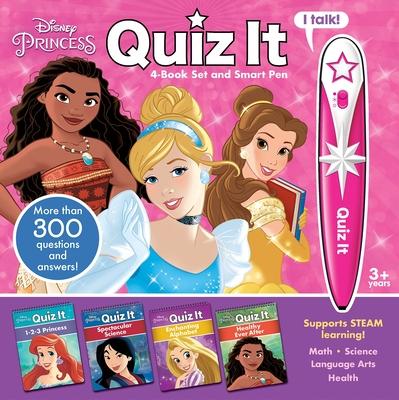 Disney Princess: Quiz It 4-Book Set and Smart Pen [With Battery] by Pi ...