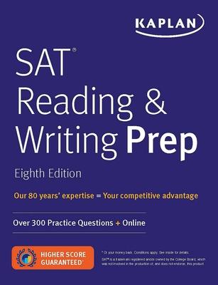 SAT Reading & Writing Prep: Over 300 Practice Questions + Online by ...