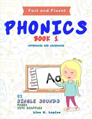 Phonics Flashcards (Single Sounds): 52 flash cards with examples by ...