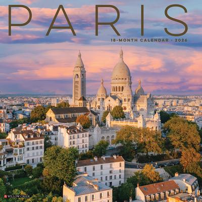 Paris 2026 Wall Calendar by Willow Creek Press, Wall - DiscountMags.com