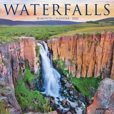 Waterfalls 2026 7 X 7 Mini Wall Calendar by Willow Creek Press, Spiral ...