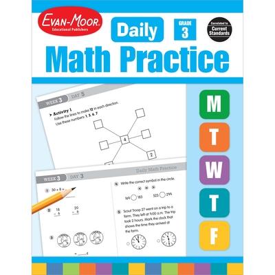 Daily Math Practice, Grade 3 Teacher Edition by Evan-Moor Educational ...
