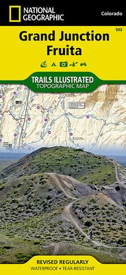 Grand Junction, Fruita Map by National Geographic Maps - Trails Illust ...