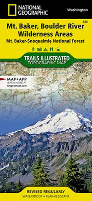 Mount Baker and Boulder River Wilderness Areas Map [Mt. Baker-Snoqualmie National Forest] by ...
