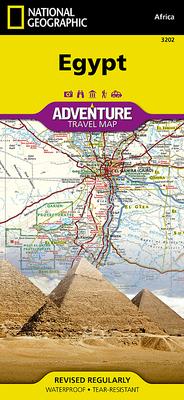 Egypt Map by National Geographic Maps, Folded - DiscountMags.com