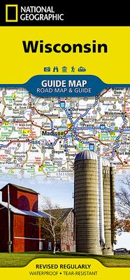 Wisconsin Map by National Geographic Maps, Folded - DiscountMags.com