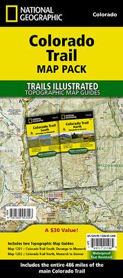 Colorado Trail [Map Pack Bundle] by National Geographic Maps - Trails ...
